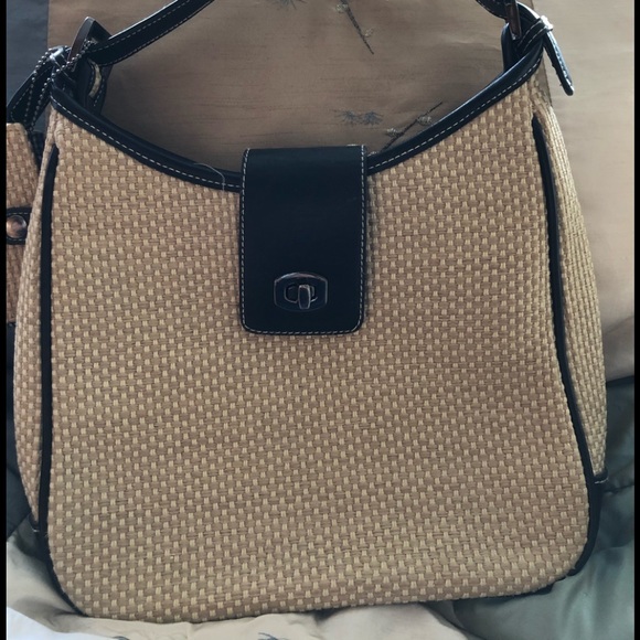 Lord & Taylor | Bags | Lord Taylor Basket Weave Purse With Wallet ...
